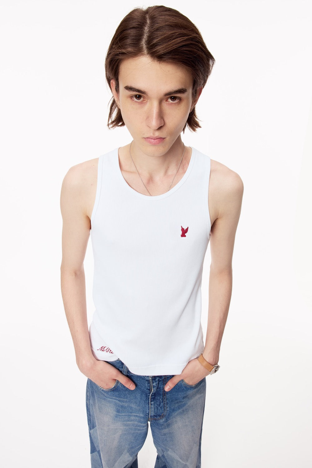 Mb Tank Top - White - MASUBOYS– MASU Official Online Store